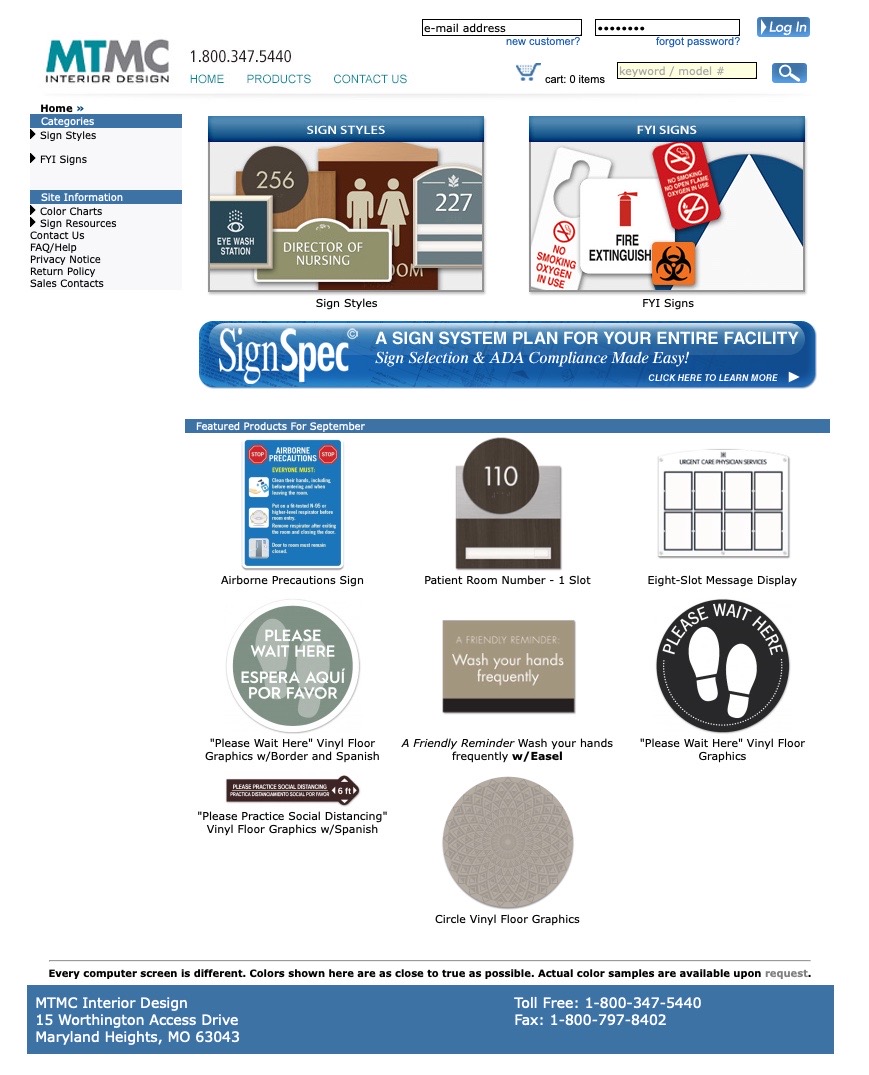 MTMCID Signs – We Create Spaces That Make People Feel Good